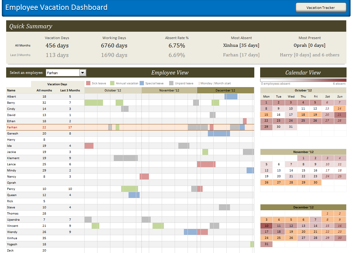 Team Leave Calendar Excel Calendar For Planning