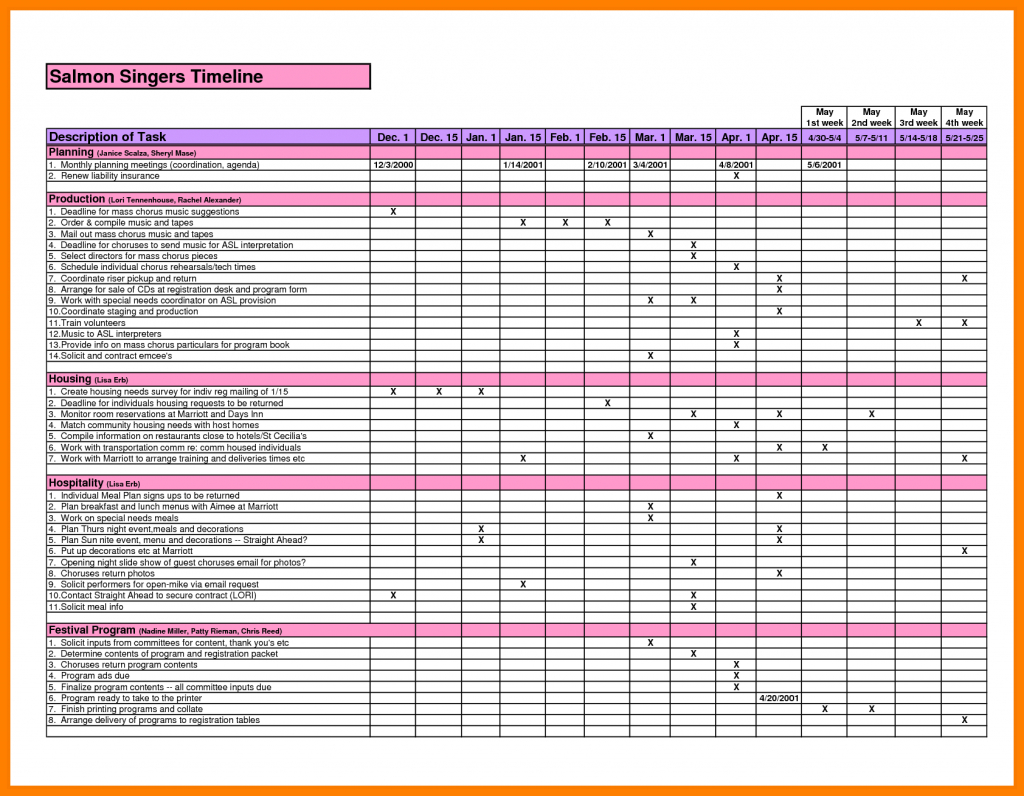 Monthly Bill Payment Log Excel Calendar For Planning
